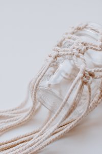 How To Create Pretty Macrame Mason Jars