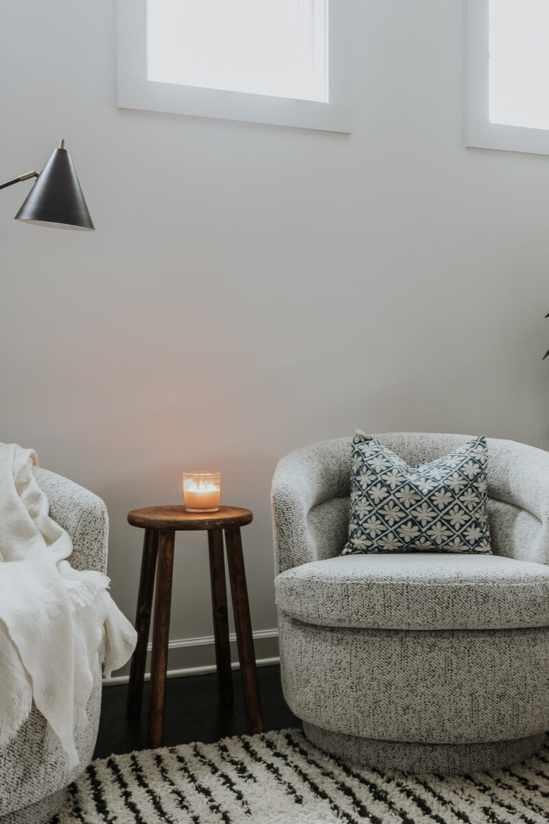 Genius DIY Bar Stool Nightstand