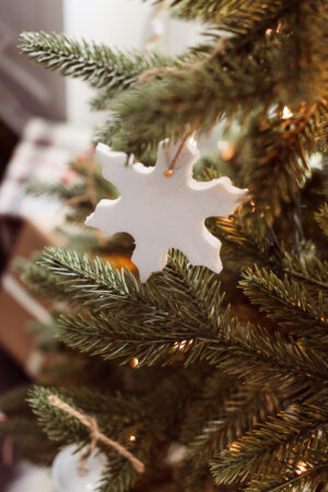 How To Make Salt Dough Snowflakes