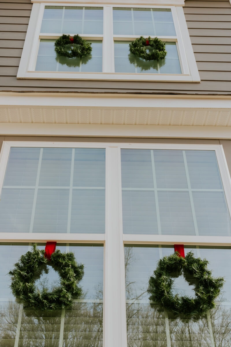 How To Hang Wreaths On Windows