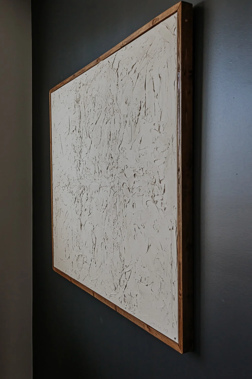 Create Stunning Abstract Art With DIY Spackle Art