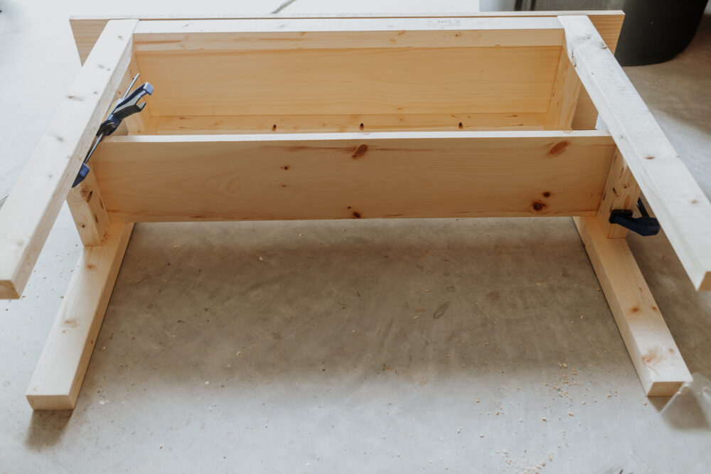 Simple And Inexpensive DIY Entry Table Tutorial