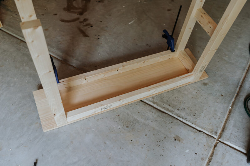 Simple And Inexpensive DIY Entry Table Tutorial