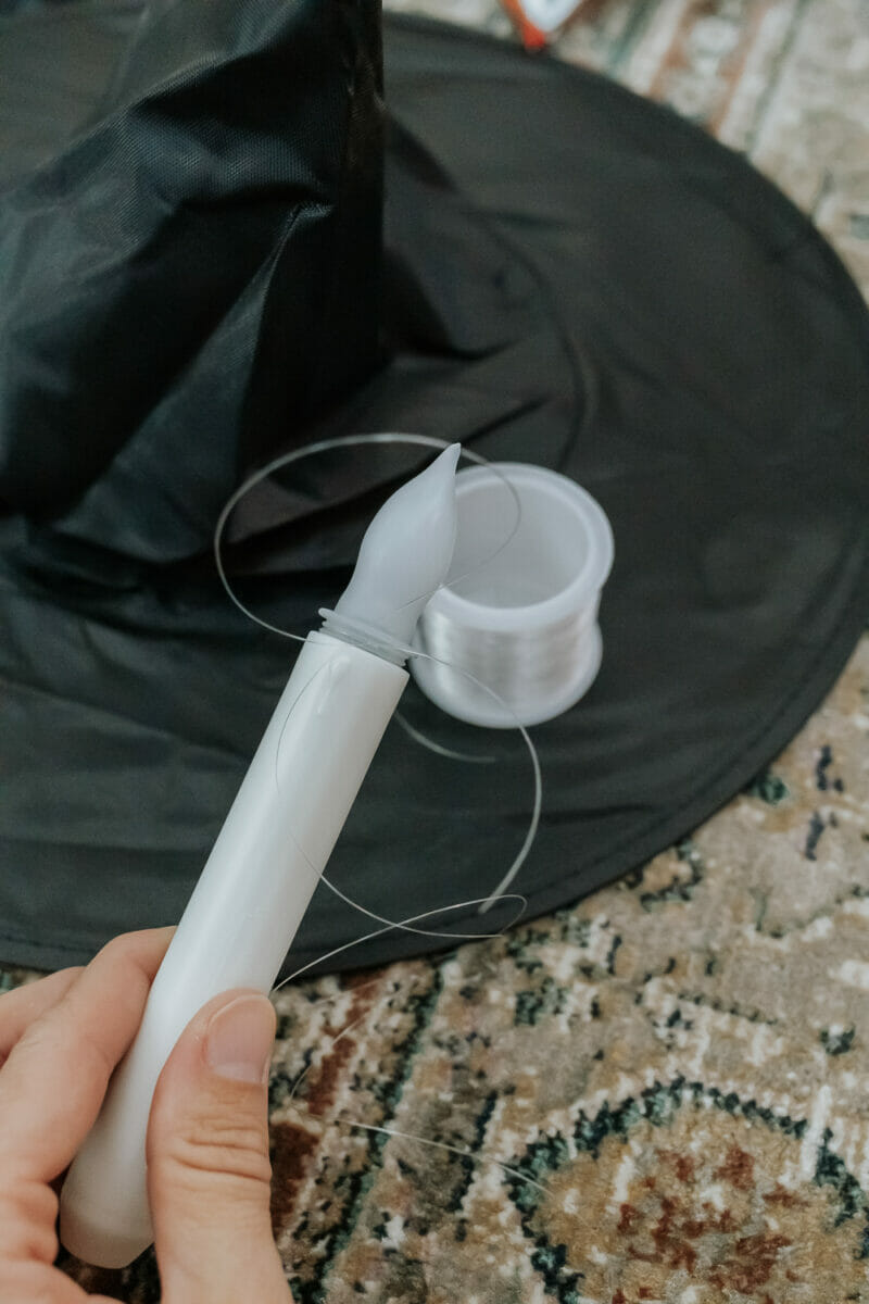 How To Hang Floating Witch Hats