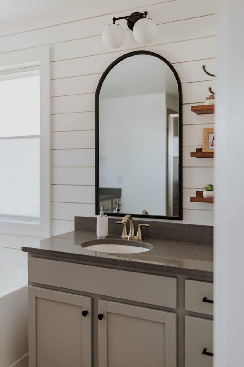 Our Shiplap Bathroom Before And After Transformation