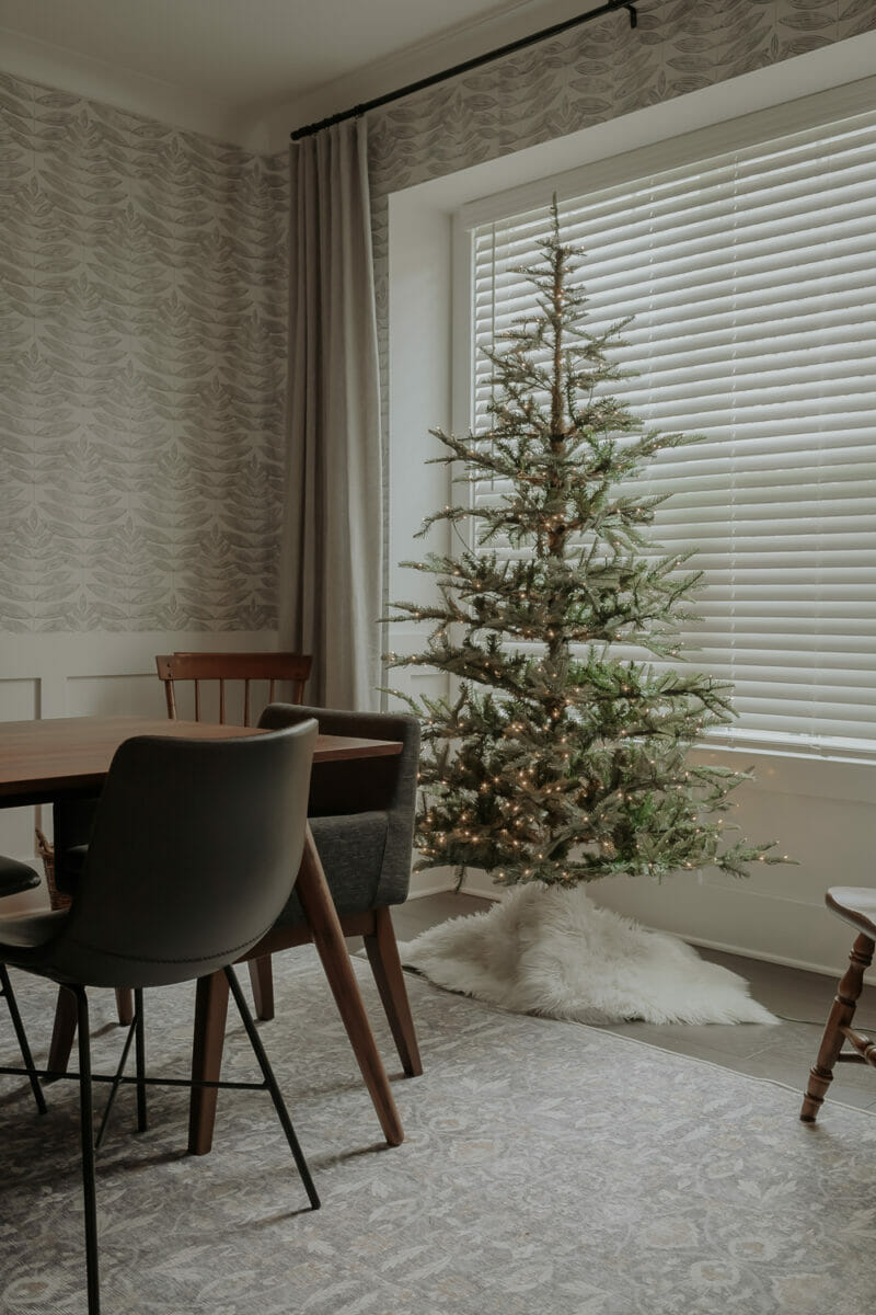 Our New Flocked King Of Christmas Tree + Review