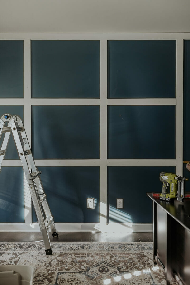 DIY Grid Wall From Start To Finish