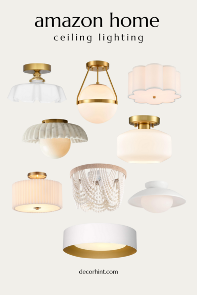 Brighten Up Your Home With These Chic Amazon Ceiling Lights