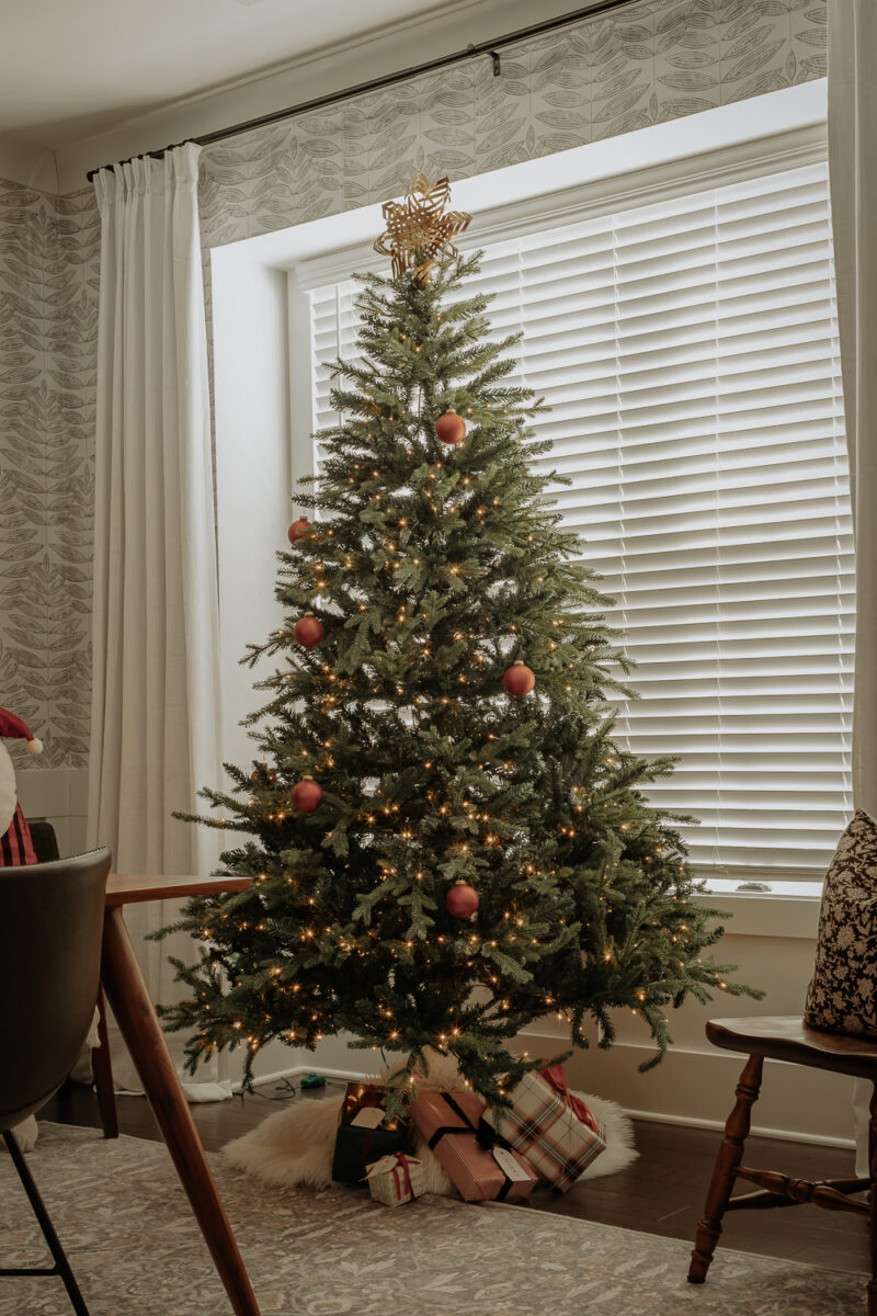 Our New Flocked King Of Christmas Tree + Review