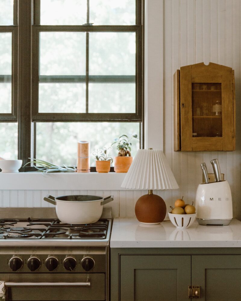 Have You Considered A Table Lamp On Your Kitchen Counter?