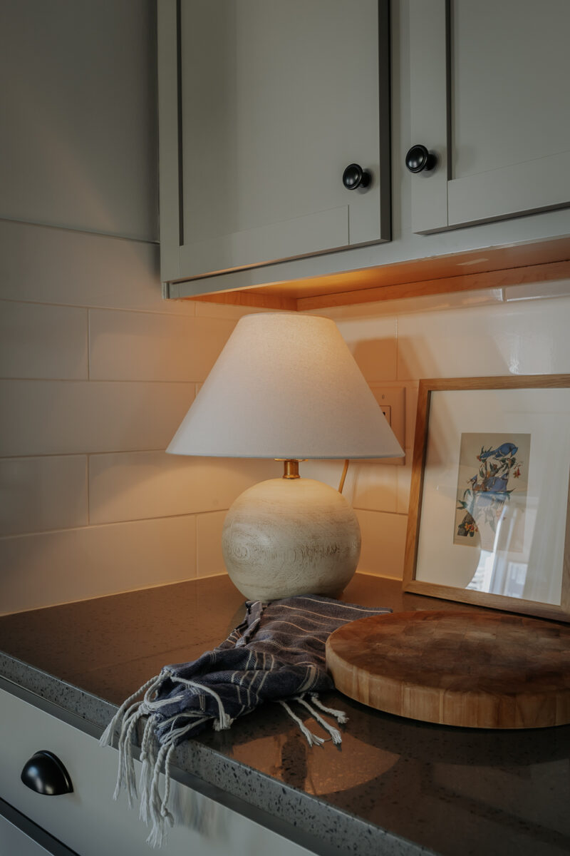 Have You Considered A Table Lamp On Your Kitchen Counter?