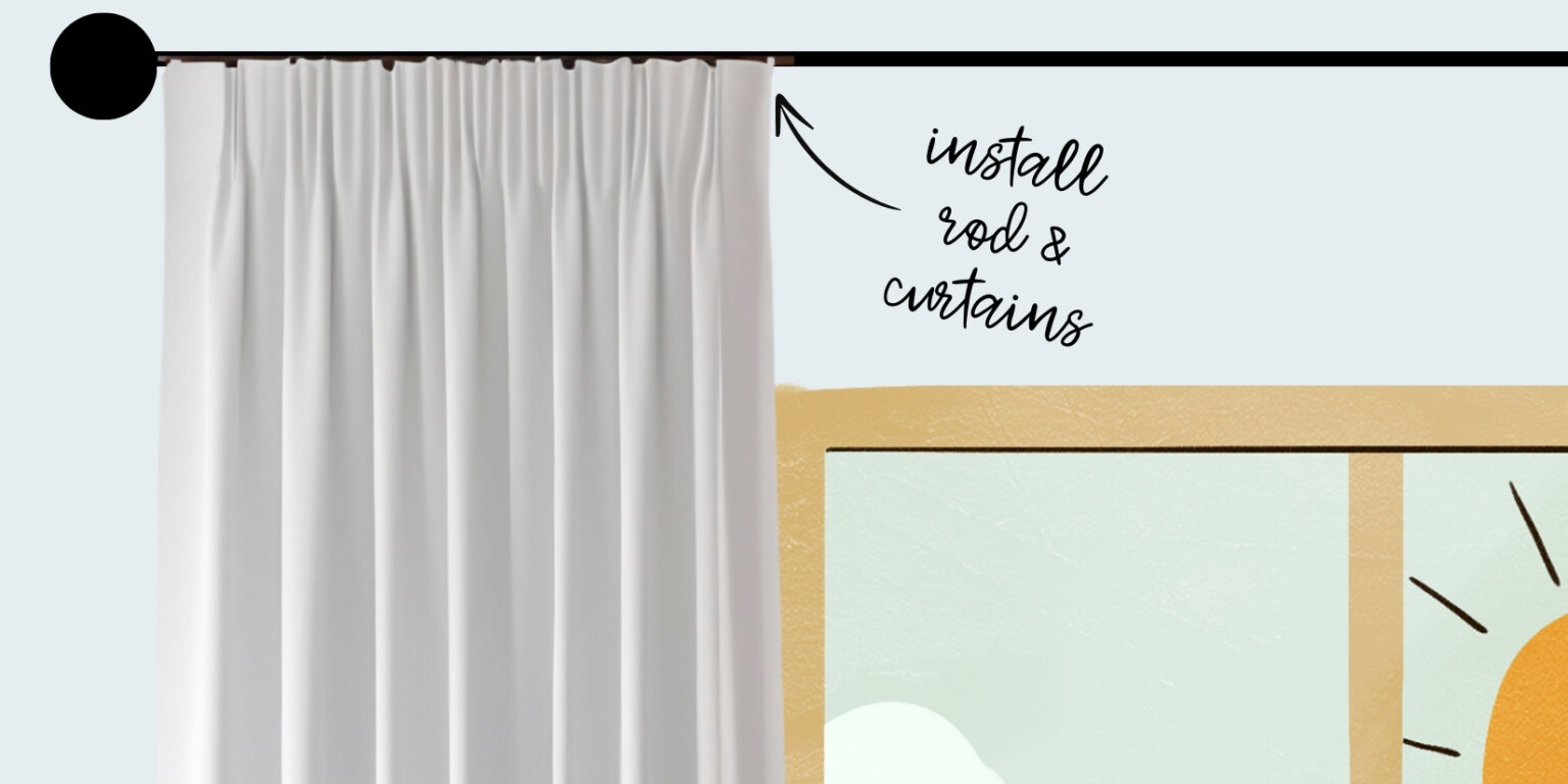 How To Hang Curtains Like A Designer