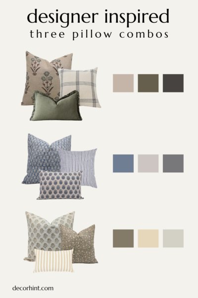 Master The Art Of Mixing And Matching Throw Pillows