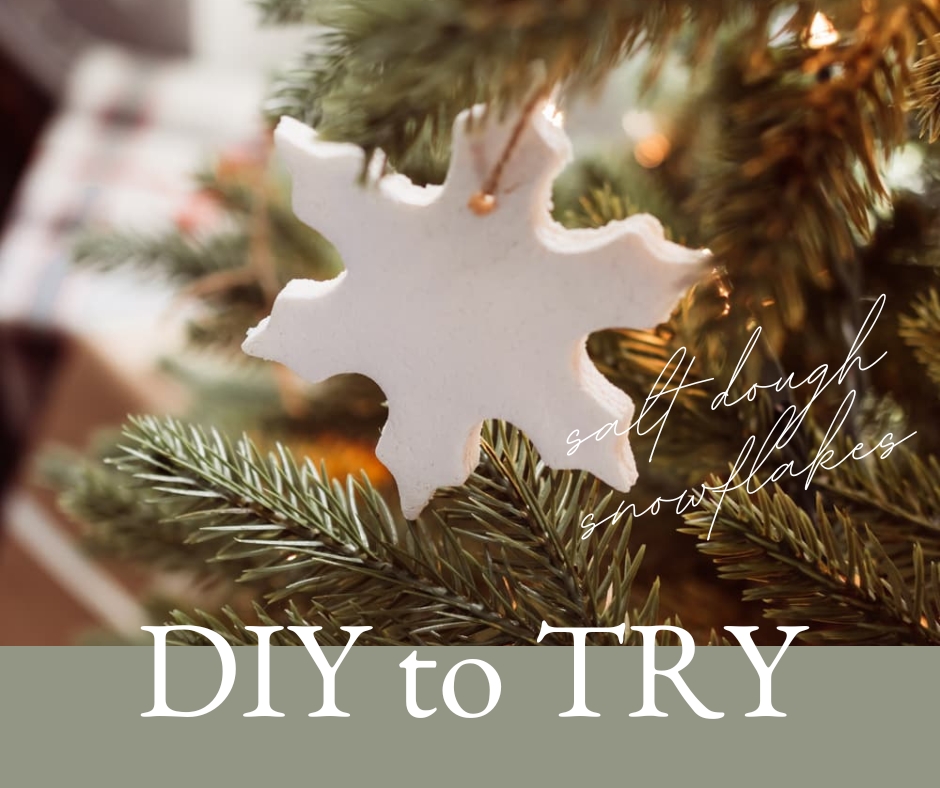How To Make Salt Dough Snowflakes