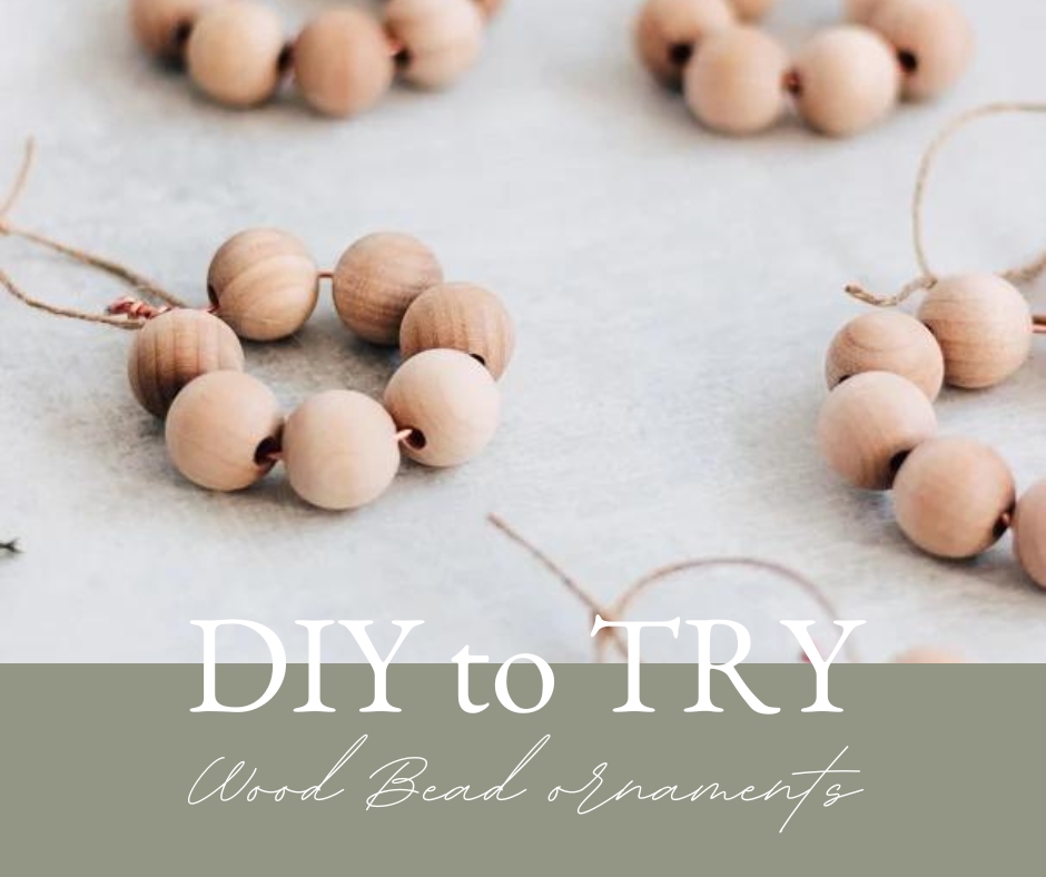 Simple DIY Bead Ornaments