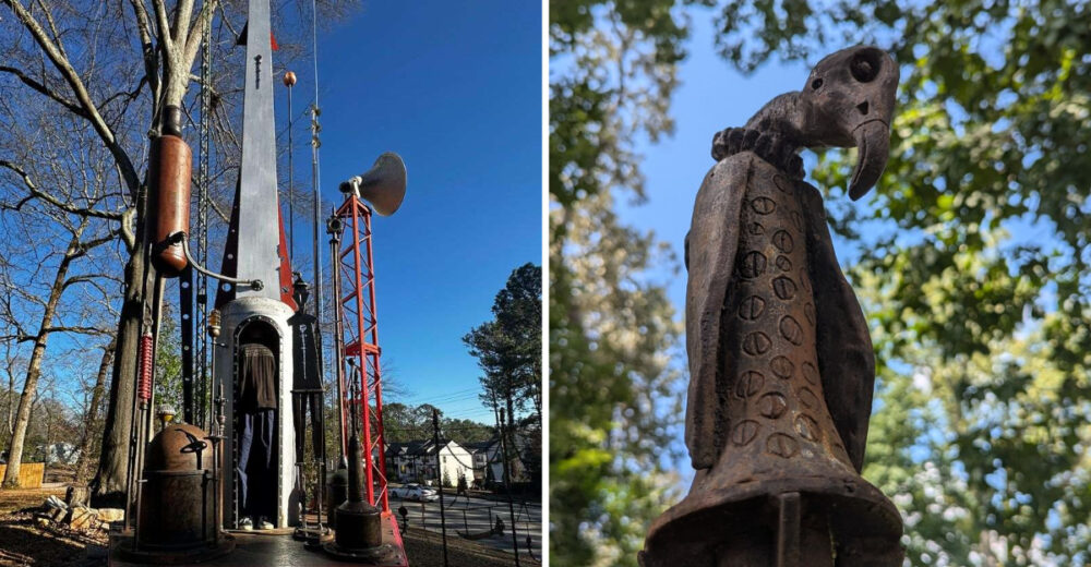 Georgia's Most Imaginative Sculpture Garden Is Mechanical Riverfront ...