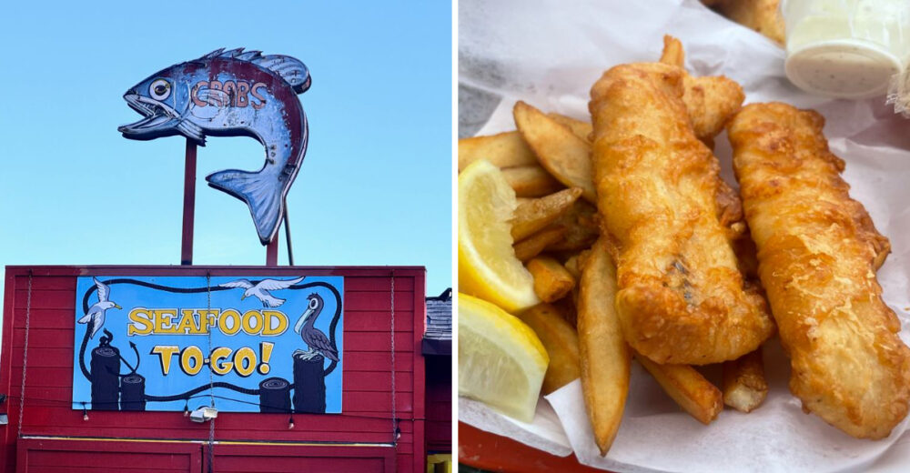 This Funky California Seafood Shack Is Known For Fish And Chips Done Right