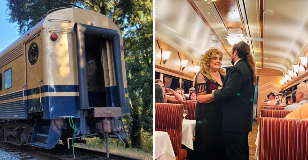 This California Dinner Train Turns Valentine's Day Into A Romantic ...