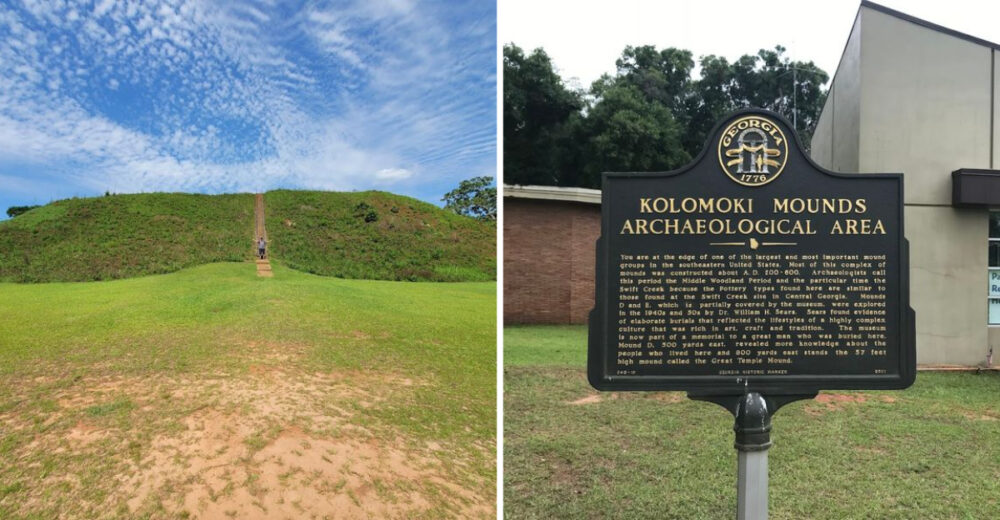 This Massive Earthen Mound In Georgia Holds The Secrets Of A Long ...