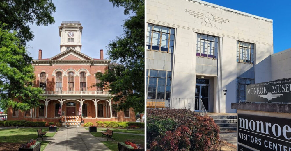 This Charming Town Monroe Georgia The Antiques Capital Of Georgia Is A ...