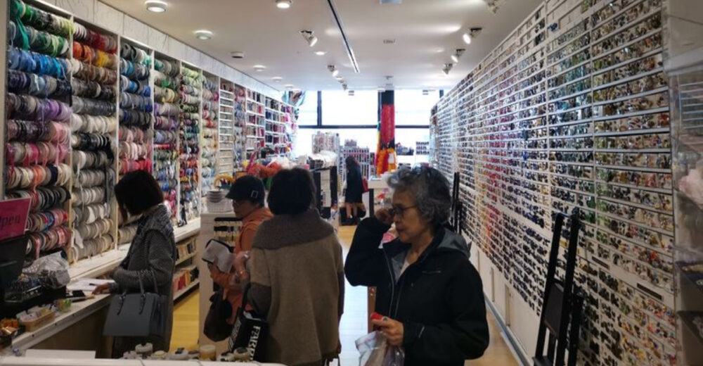 California's Two-Floor Fabric Wonderland Turns Every Level Into A ...