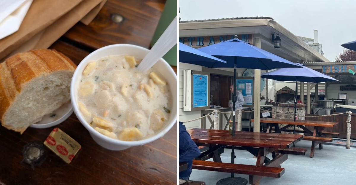 One Spoonful Of The Clam Chowder At This California Hole-In-The-Wall ...