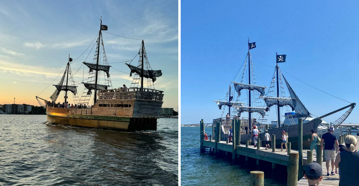 Set Sail On A Pirate Ship From This Alabama Beach Town For An Adventure ...