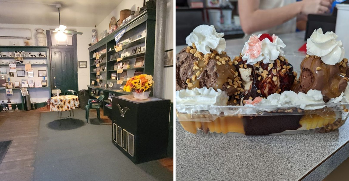 The Banana Split Alone Justifies A Road Trip To This Maryland Ice Cream ...