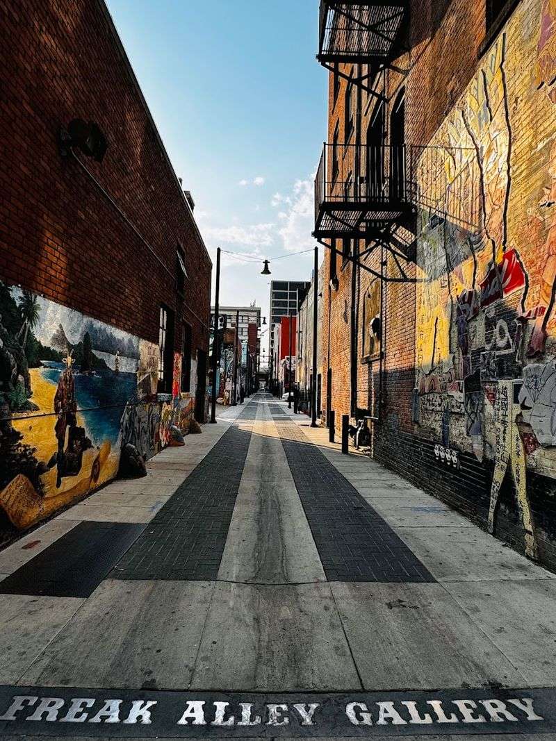 This Colorful Idaho Alley Is The Northwest's Largest Outdoor Mural Gallery