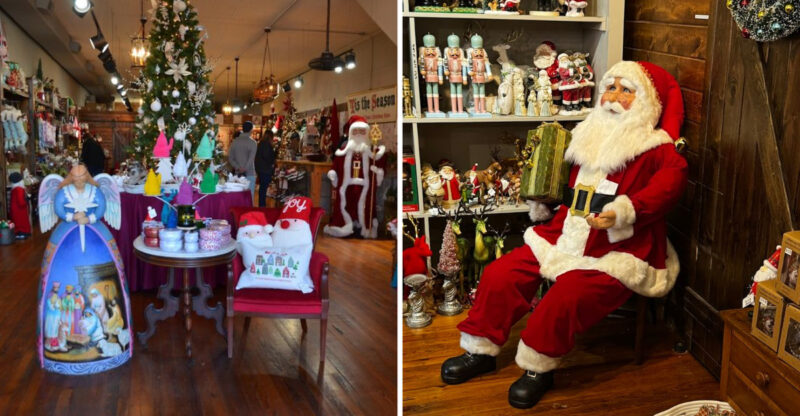 This Giant Georgia Christmas Store Keeps The Holiday Spirit Going All ...