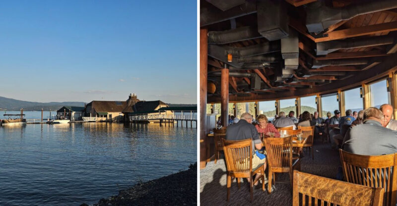 This Idaho Floating Restaurant Serves House-Made Clam Chowder Worth The ...