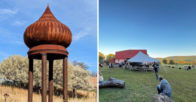 This Western North Carolina Sculpture Park Has 100 Works Hidden Along A ...