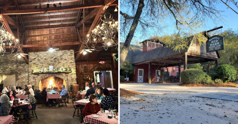 You Need To Try The Legendary Cowboy Ribeye At This Old-School Barn In ...